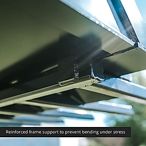 Titan Attachments 21" Fork Length Clamp-On Debris Forks V2, Fits 72" Loader Buckets, Skid Steers, Rated 5,320 LB Capacity