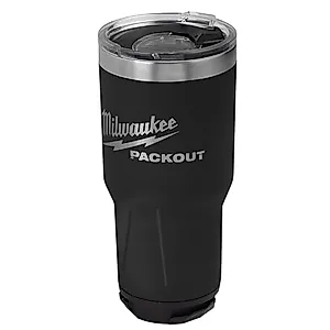 Milwaukee Packout Insulated Tumbler 890 Ml (Black) - 48-22-8393B