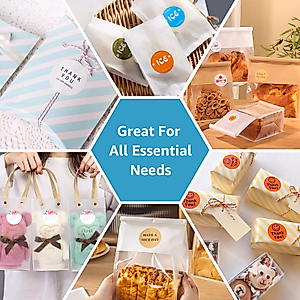 MaxGear 2" Round Sticker Labels, Template 22807, for Inkjet or Laser Printer, Matte White Printable Labels Sheets, Strong Adhesive, Dries Quickly, Holds Ink Well, 30 Sheets, 360 Labels