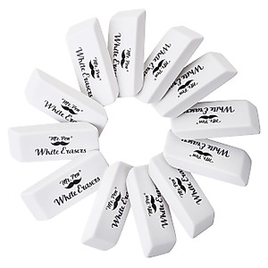 Mr. Pen- Erasers, Pencil Eraser, 12 Pack, White Erasers, Eraser, Erasers for Drawing, Eraser Pencil, Pencil Erasers, Erasers for Kids, Art Erasers for Drawing, Artist Eraser, White Eraser, Art Eraser
