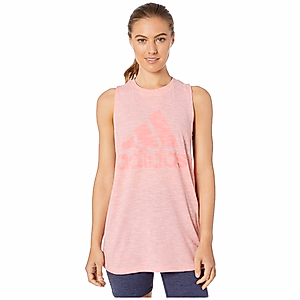 adidas Women's Winners Tank Glory Pink X-Small