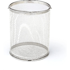 Cook N Home Deep Fryer Pot, Japanese Tempura Small Stainless Steel Deep Frying Pot, 304 Stainless Steel with Oil Drip Drainer Rack, Glass Lid, 6.3 inch/ 4Quart, for Kitchen French Fries, Chicken