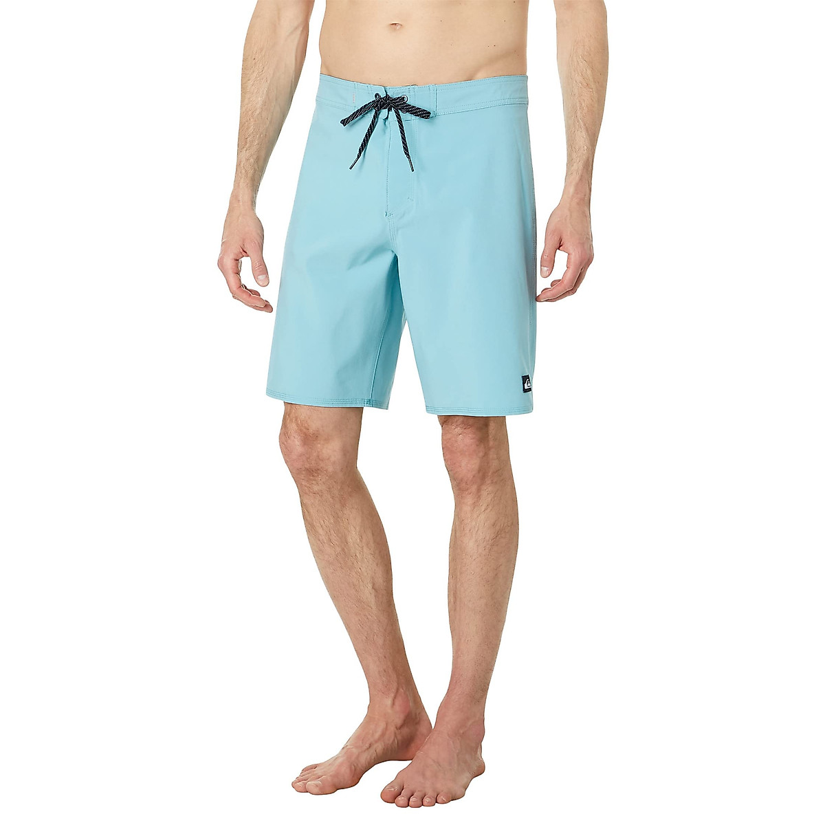 Quiksilver Men's Standard Surfsilk Kaimana 20 Boardshort Swim Trunk Bathing Suit, Cameo Blue, 33