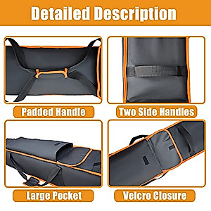 TOHONFOO Canopy Bag Replacement for 10 x 10 in Pop Up Canopy Tent - Canopy Carry Bag with Handles - Pop Up Canopy Replacement Parts - 600D Waterproof Oxford Fabric