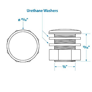 Seachoice 05491 LED Mini Accent Livewell Light – Waterproof – 50,000 Hours – Blue Light