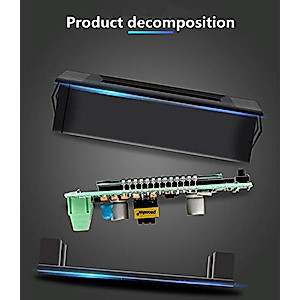 KNACRO AC Current Voltage Amperage Power Energy Panel Meter LCD Digital Display Ammeter Voltmeter Multimeter Current CT AC 80-260V 100A