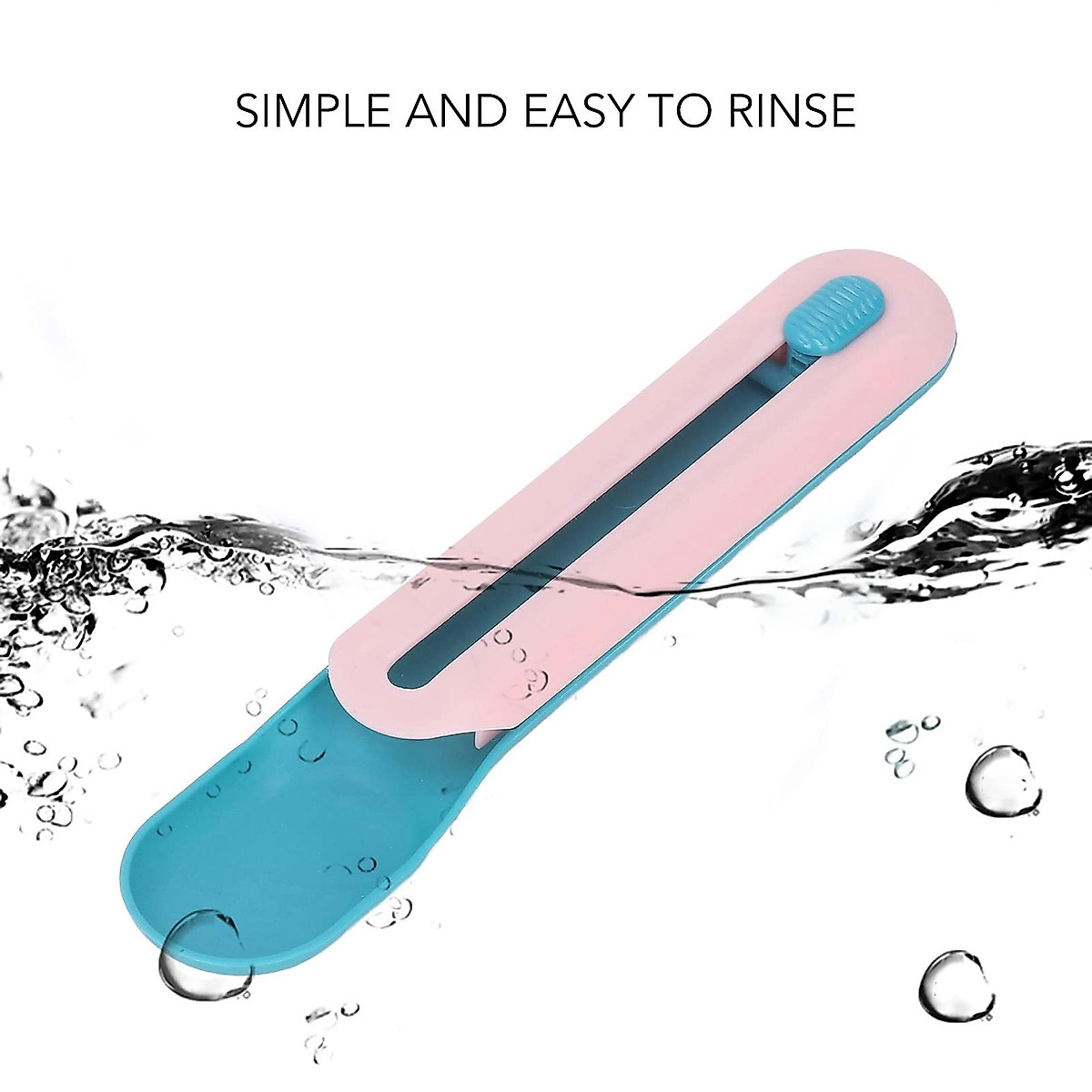 Cat Wet Treats Dispense Spoon, Treat Squeeze Spoon Cat Treat Dispenser Pet Liquid Snacks Feeder Spoon Squeezer for Cat Bar Treats(Pink)