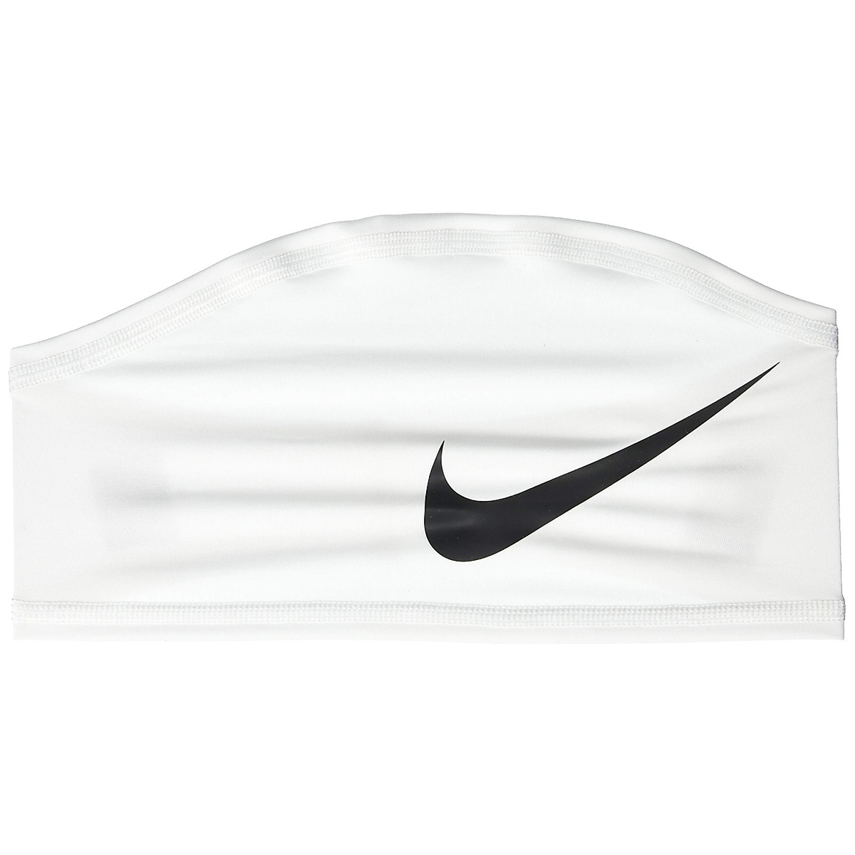 Nike Pro Dri-Fit Skull Wrap 4.0, White/Black, One Size Fits Most, One Size fits Most, Adult and Youth