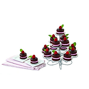 Wilton Cupcakes 'N More Small Cupcake Stand - Metal Dessert Stand