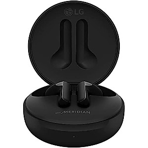 LG Tone FN6 Wireless Earphones - Bluetooth in Earbuds with Meridian Sound and 10w Qi Wireless Fast Pad
