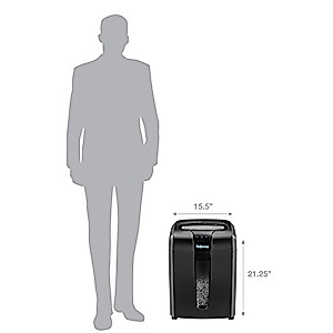 Fellowes Powershred 73Ci 100% Jam Proof 12-Sheet Cross-Cut Paper and Credit Card Shredder