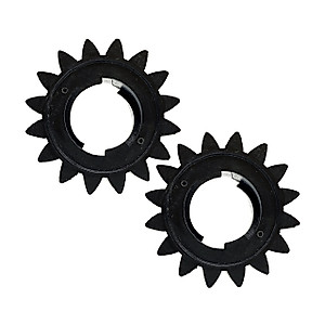 CoKoou 2-Pack 280104S Starter Motor Pinion Gear Compatible with Briggs adn John Deere M83184 280104 693058 693059 695708