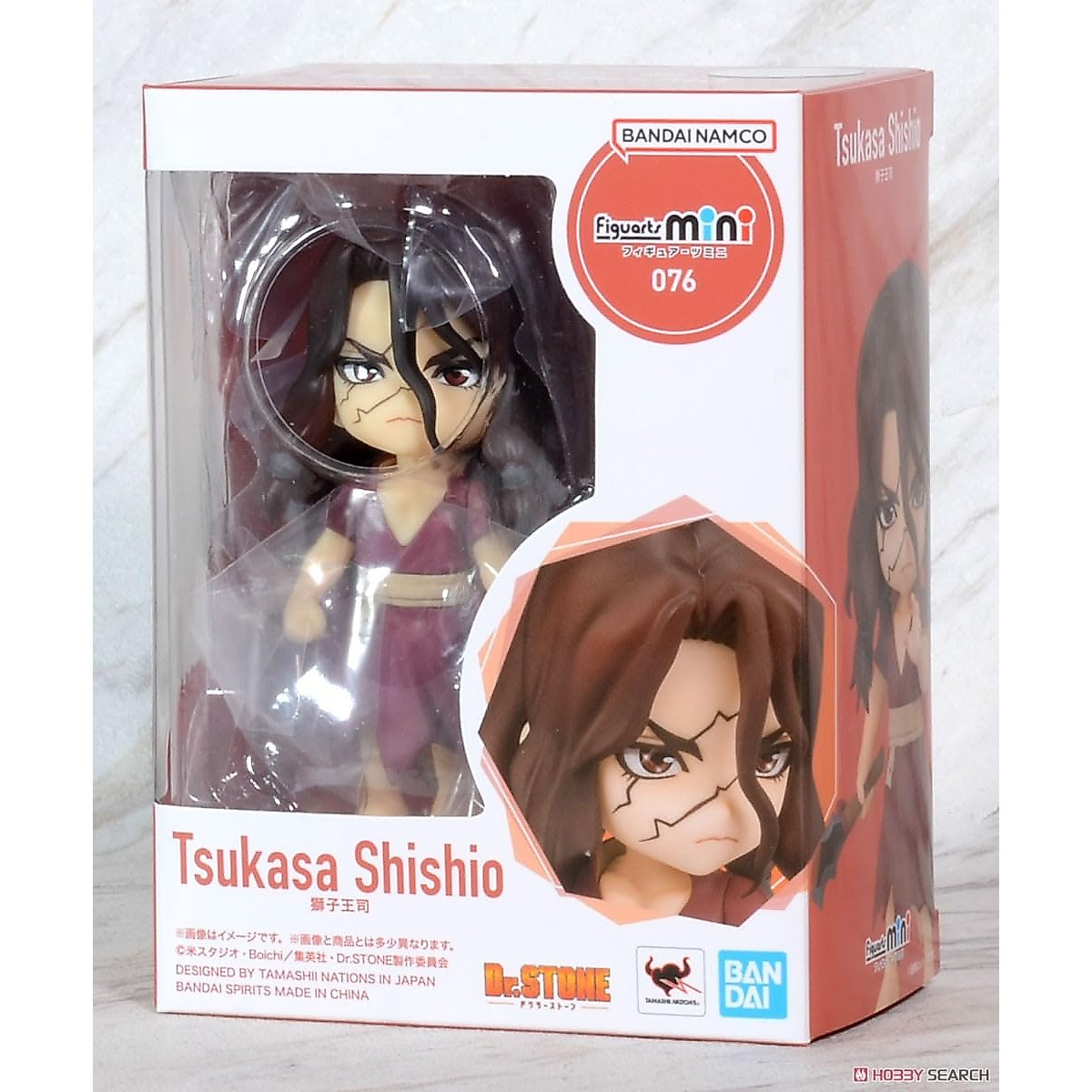 TAMASHII NATIONS - Dr. Stone - Tsukasa Shishio, Bandai Spirits Figuarts mini Action Figure