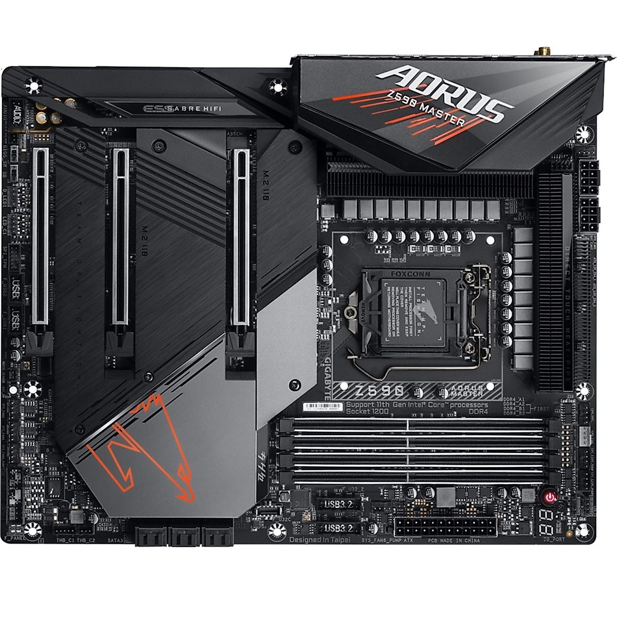 Giga Byte AORUS FI32Q 32 inch 1440p HBR3 Monitor G-SYNC Compatible Built-in ANC 2560x1440 Display 1ms Response Time, 94 Percent DCI-P3, 1x DisplayPort 1.4, 2X HDMI 2.0, 2X USB 3.0, 1x USB C