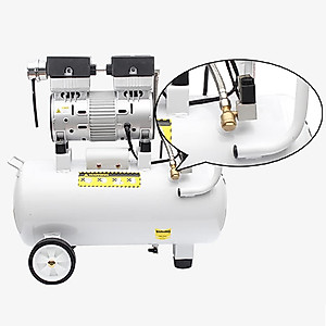Joywayus 3-Way Brass Male Threaded Air Compressor Check Valve Central Pneumatic G1/2"xG3/8"xG1/8"