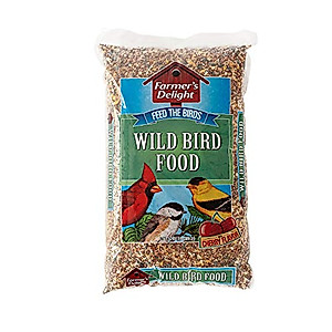 Wagner's 62004 Eastern Regional Wild Bird Food, 20-Pound Bag & 53002 Farmer's Delight Wild Bird Food with Cherry Flavor, 10-Pound Bag