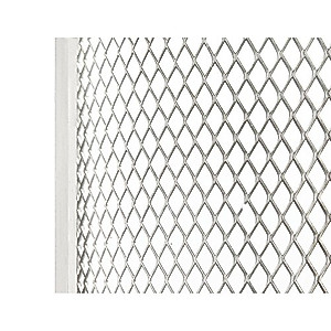 Westinghouse 6312124 Skyview One-Light LED Outdoor Wall Fixture, Brushed Nickel Finish with Mesh and Clear Glass