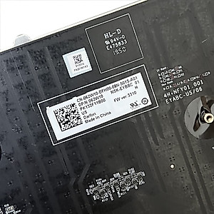 Huasheng Suda RGB Backlit Keyboard US Replacement for DELL Alienware 17 R5 51M 062W10 62W10 ， PK132F11B00 NSK-EYBBC