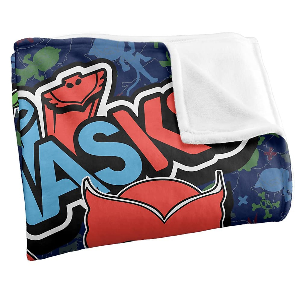LOGOVISION PJ Masks PJ Group Attack Kids Silky Touch Blanket, 36" x 58"
