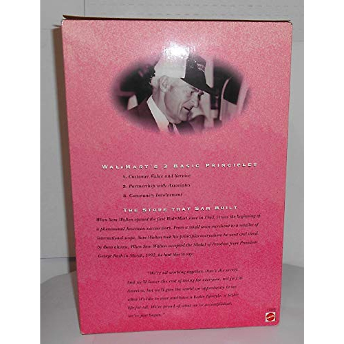 35th Anniversary Barbie Doll 1997 Walmart Special Edition