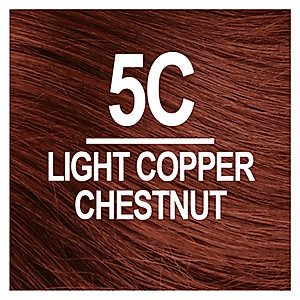 Naturtint 5C Light Copper Chestnut Permanent Hair Color (Pack of 1), Ammonia Free, Vegan, Cruelty Free, up to 100% Gray Coverage, Long Lasting Results (Packaging may vary)