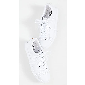 Tory Burch Women's Howell Court Sneakers, Titanium White/Titanium White, 7.5 Medium US