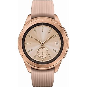 SAMSUNG SM-R810NZDCXAR Galaxy Watch Smartwatch 42mm Stainless Steel - Rose Gold (Renewed)