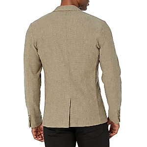 GUESS Men's Tyron Blazer, Khaki Way
