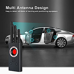 Anti Spy Detector,Hidden Camera Detectors, Bug Detector, Wireless Signal Infrared Scanner Camera Finder Tool, Bug Sweeper, Privacy Protector, for Home Office Hotel Bathroom, Gifts for Women Men