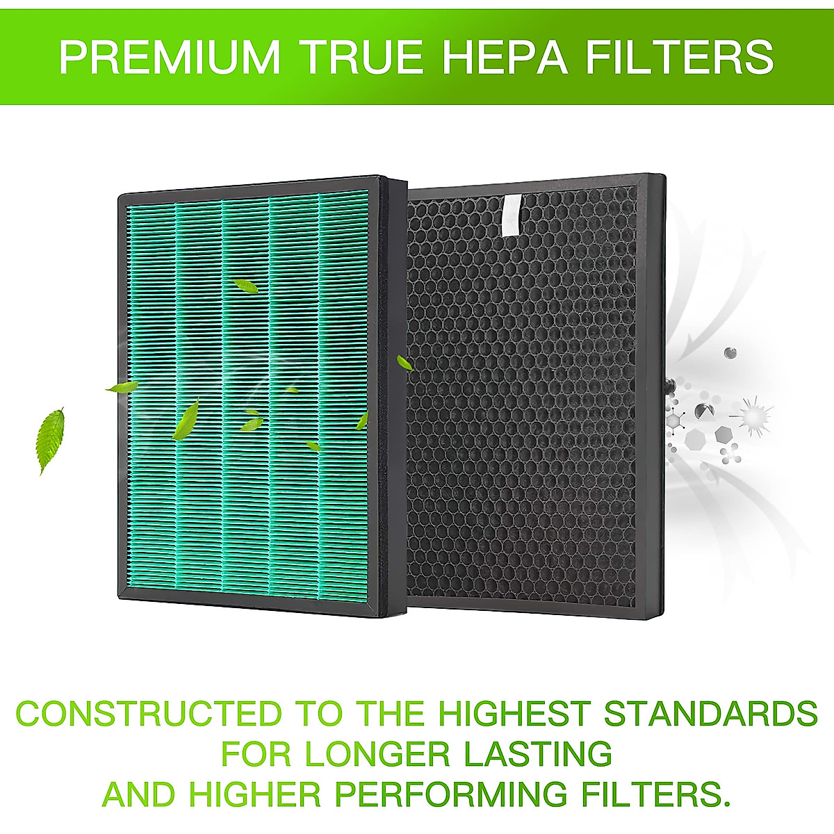 I clean Replacment Filter for Coway AIRMEGA Max 400/400s Air Purifier, Compare to Part # Max2 (Part Number 3111737)