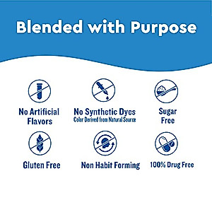 Nature Made Wellblends Back to Sleep, Melatonin 1 mg, L-theanine, and GABA, Sleep Supplement, 40 Fast Dissolve Tablets