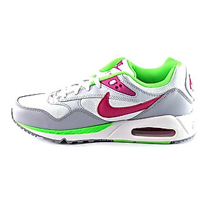 Nike Women's Air Max Correlate Shoes, White/Fireberry/Pure Platinum/, 7.5