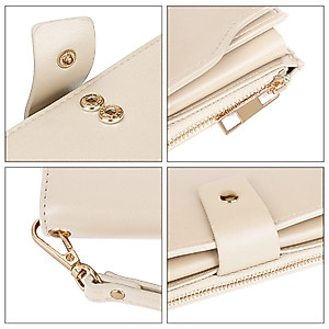 Uromee Wallet Women Vegan Leather RFID Blocking Large Ladies Wristlet Purse Card Holder Organizer Clutch