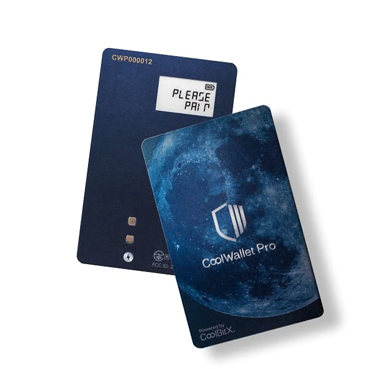 CoolWallet Pro Crypto Hardware Wallet - Bluetooth, Wireless, NFT and MetaMask Support - Credit Card Sized Portability Cold Storage Secure for Bitcoin, Ethereum, ERC20 Tokens, BEP20 Tokens and More