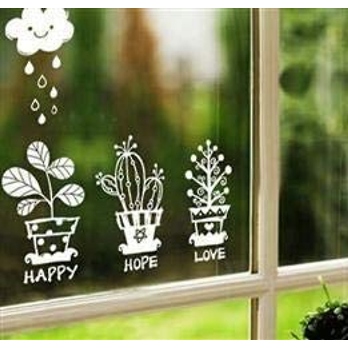 Glass Pen Window Marker: Black and White 5 Pack - Glass Markers, Car Marker or Mirror Pen with Washable Paint - Car Windows, Mirrors, Signs, Crafts
