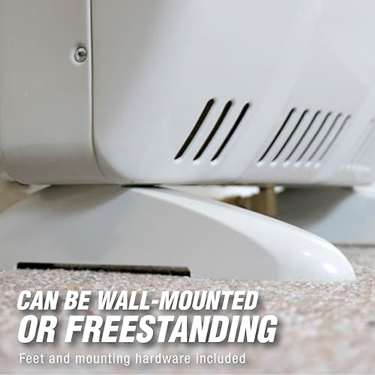 Mr. Heater Vent Free 20,000 British Thermal Unit Radiant Propane Heater with Thermostat and Automatic Low Oxygen Shut Off for Indoor Use, White