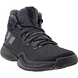 adidas Boy's Mad Bounce J Basketball Shoe, Utility Black/Black/Grey, 6.5 M US Big Kid