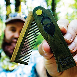 Tree-mendous Sandalwood Folding Comb - Durable Pocket Combs that Plant Trees by Green Beard Grmng