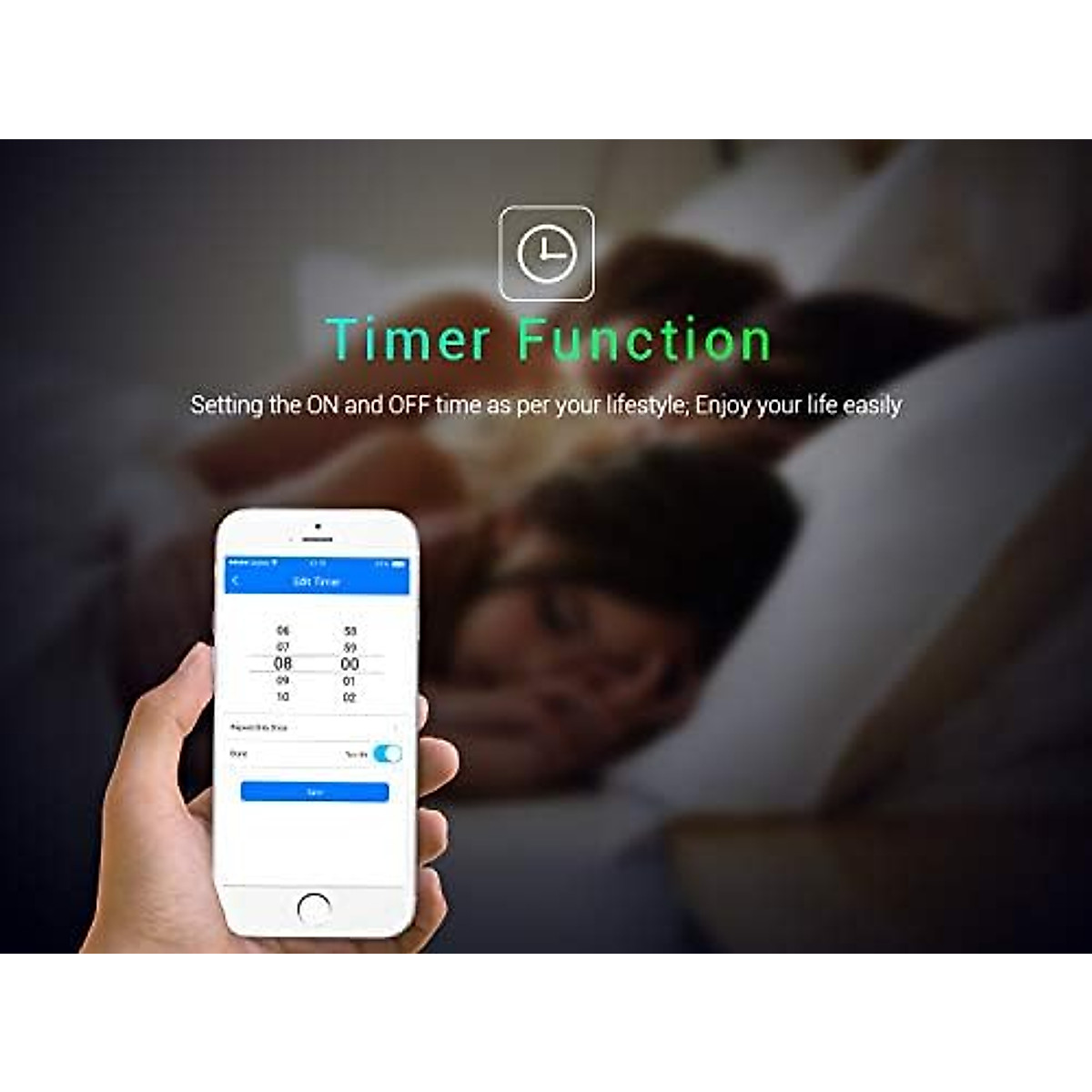 BTF-LIGHTING 5in1 WB5 2.4GHz WiFi LED Controller Compatible with Alexa Google Home Smart Life Tuya Smart APP Control for Monochrome CCT RGB RGBW RGBCCT LED Strip Match with B1 B2 B3 B4 etc Remote