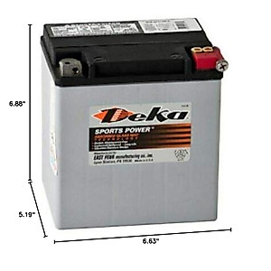 Deka ETX30L 400CCA AGM Absorbed Glass Mat Battery Harley Touring Bagger Dresser 97-19