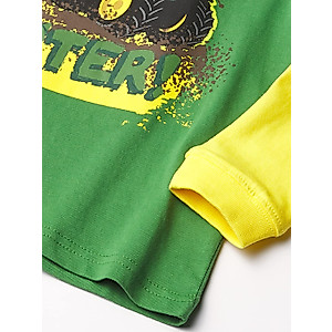 John Deere Toddler Boys' T-Shirt, Brown Heather, 3T