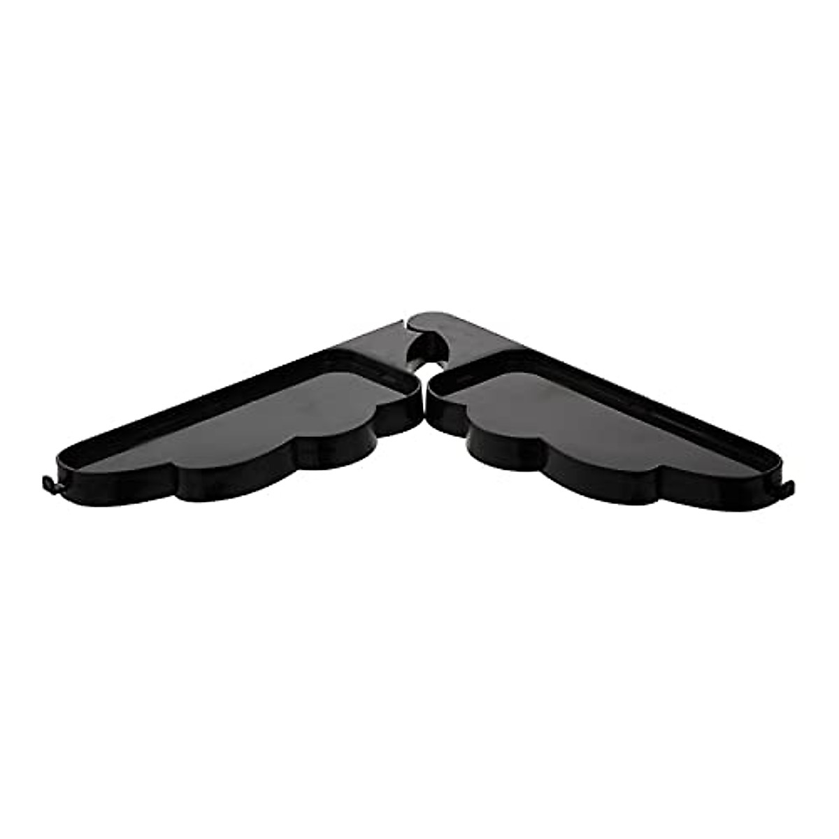 jomgeroz Angle Rotatable Corner Shelf Bathroom Wall Mount Shower Storage Rack Adhesive Organizer