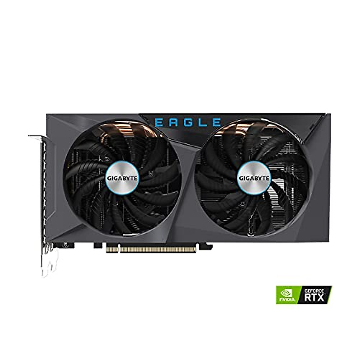 Gigabyte GeForce RTX 3060 Ti Eagle OC 8G (REV2.0) Graphics Card, 2X WINDFORCE Fans, LHR, 8GB 256-bit GDDR6, GV-N306TEAGLE OC-8GD REV2.0 Video Card