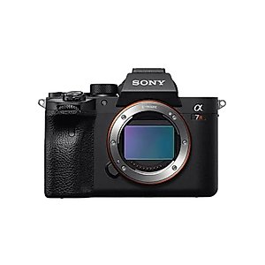 Sony Alpha 7R IVA Full Frame Mirrorless Interchangeable Lens Camera w/High Resolution 61MP Sensor, up to 10FPS with Continuous AF/AE Tracking (Renewed)