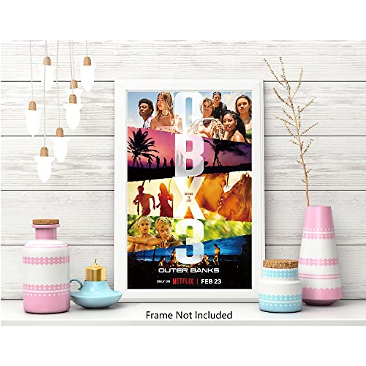 XIHOO OBX 3 - Outer Banks Season 3 Poster 16x24, Unframed