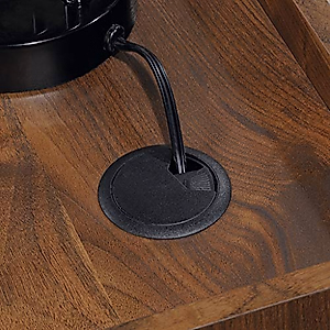 Sauder Harvey Park Desk, Grand Walnut finish