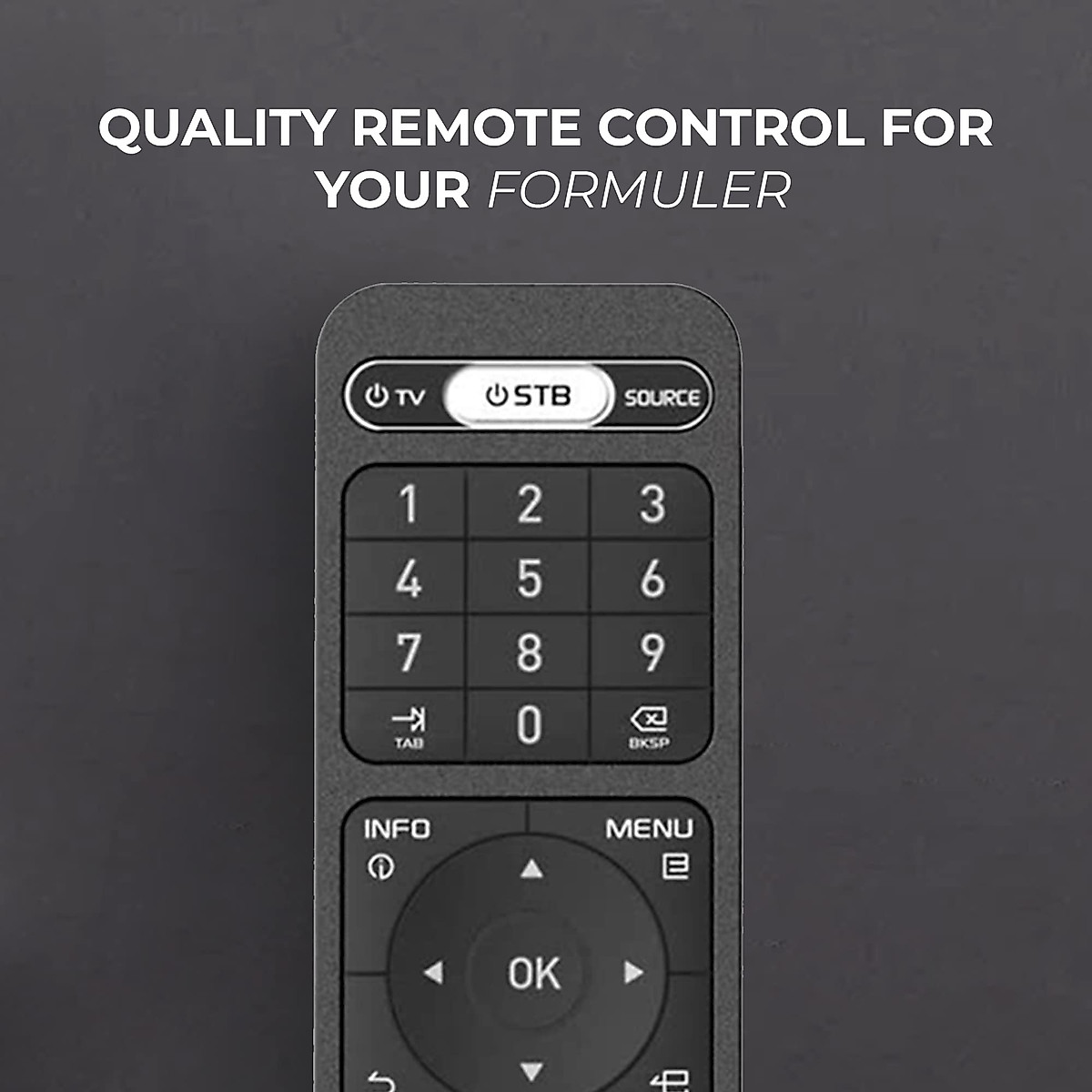 Formuler Original Remote Control - for Z8, Z7+, Z7+ 5G, ZX, ZX 5G, Z Prime FOR0095
