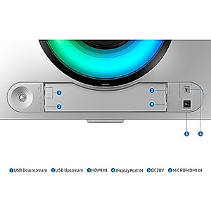 SAMSUNG 49" Odyssey QD-OLED (G93SC) Series Curved Gaming Monitor, 240Hz, 0.03ms,Dual QHD,DisplayHDR True Black 400,AMD FreeSync Premium Pro,Height Adjustable Stand,3 Year Warranty,LS49CG932SNXZA