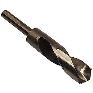 Drill America POUDWDCO 5 Piece M35 Cobalt Drill Bit Set in Plastic Pouch Case (9/16" - 1"), POU Series