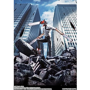 TAMASHII NATIONS - Chainsaw Man - Chainsaw Man, Bandai Spirits S.H.Figuarts Action Figure